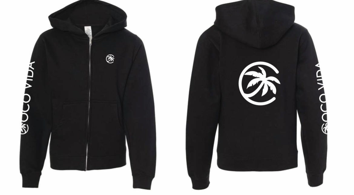 Coco Vida YOUTH Zip Up – Coco Vida Co